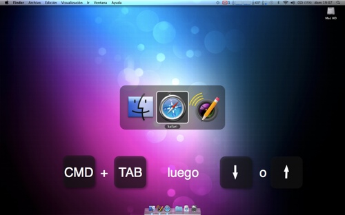 Otra forma de acceder a Exposé en OS X - Carrero